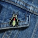 Glow in the Dark Firefly Enamel Pin. Lightning Bug. Light Bug. Inspired ...