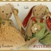 Primitive Bunny Rabbit Pattern Bobbie the Little Farmer Bunny PDF ...