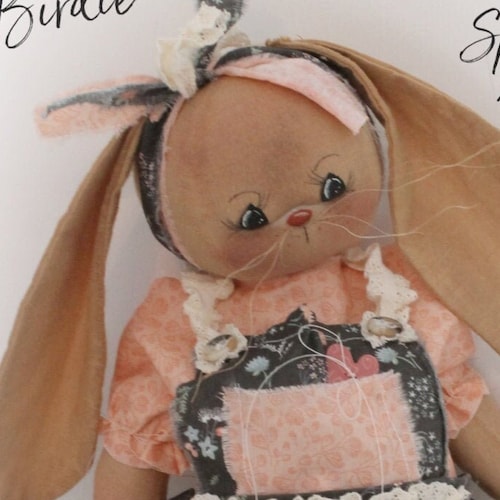 Bunny PDF Pattern Bunny Sewing Pattern Rabbit Sewing - Etsy