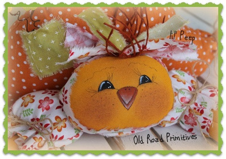 Chick Hen Pattern Easter Pattern Oopsy Doopsy Lil' Peep - Etsy