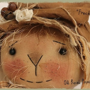 Primitive Bunny Rabbit Pattern Freckles the Spring Thyme Bunny Make-do ...