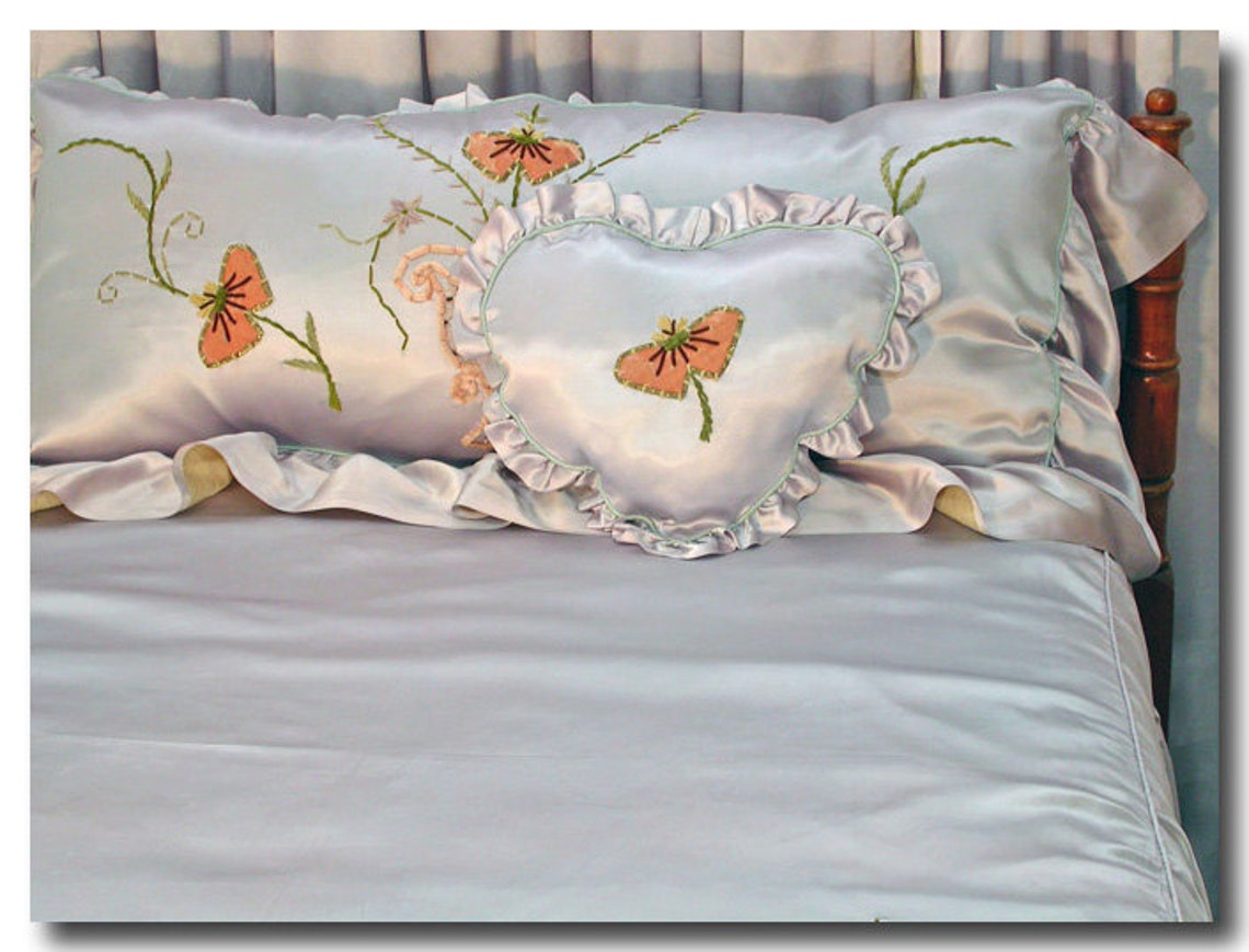 Art Deco Era Satin and Chenille Bedroom Ensemble - Etsy