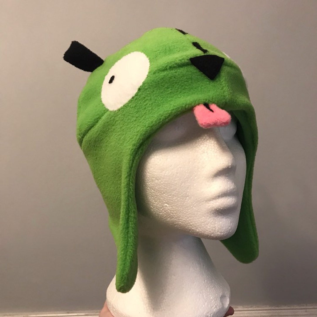 Gir Fleece Hat Invader Zim MADE TO ORDER - Etsy