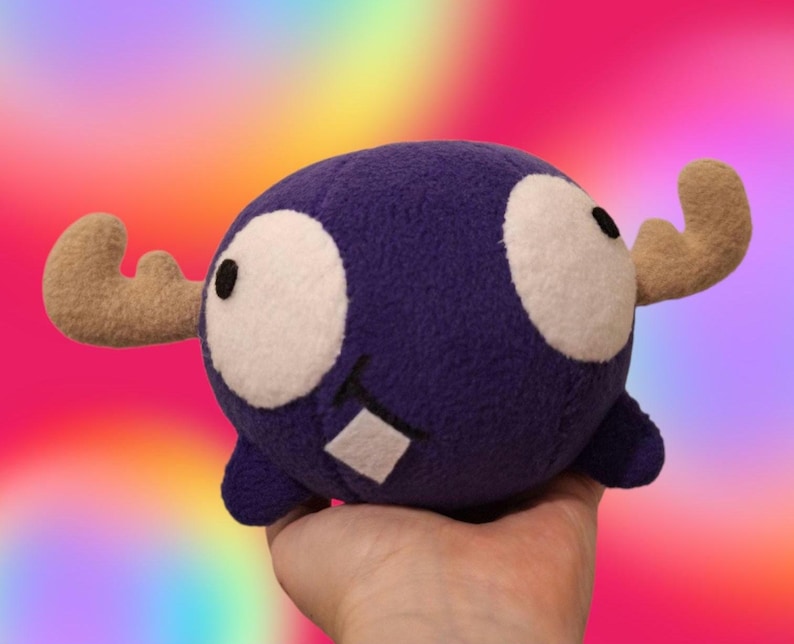 Invader Zim Mini Moose Plush (MADE TO ORDER) - Etsy