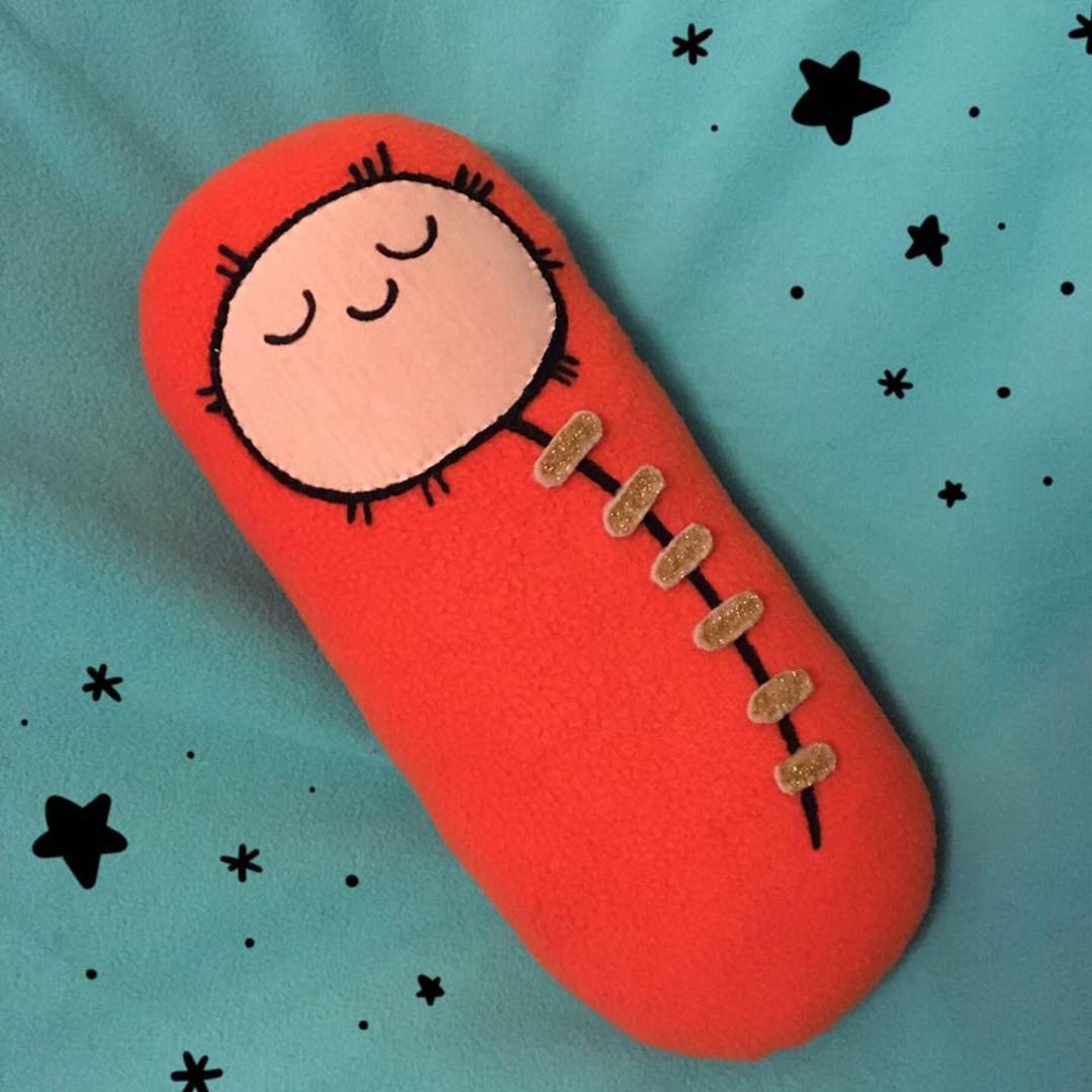 Finn Sleeping Bag Plush (made to Order) - Etsy