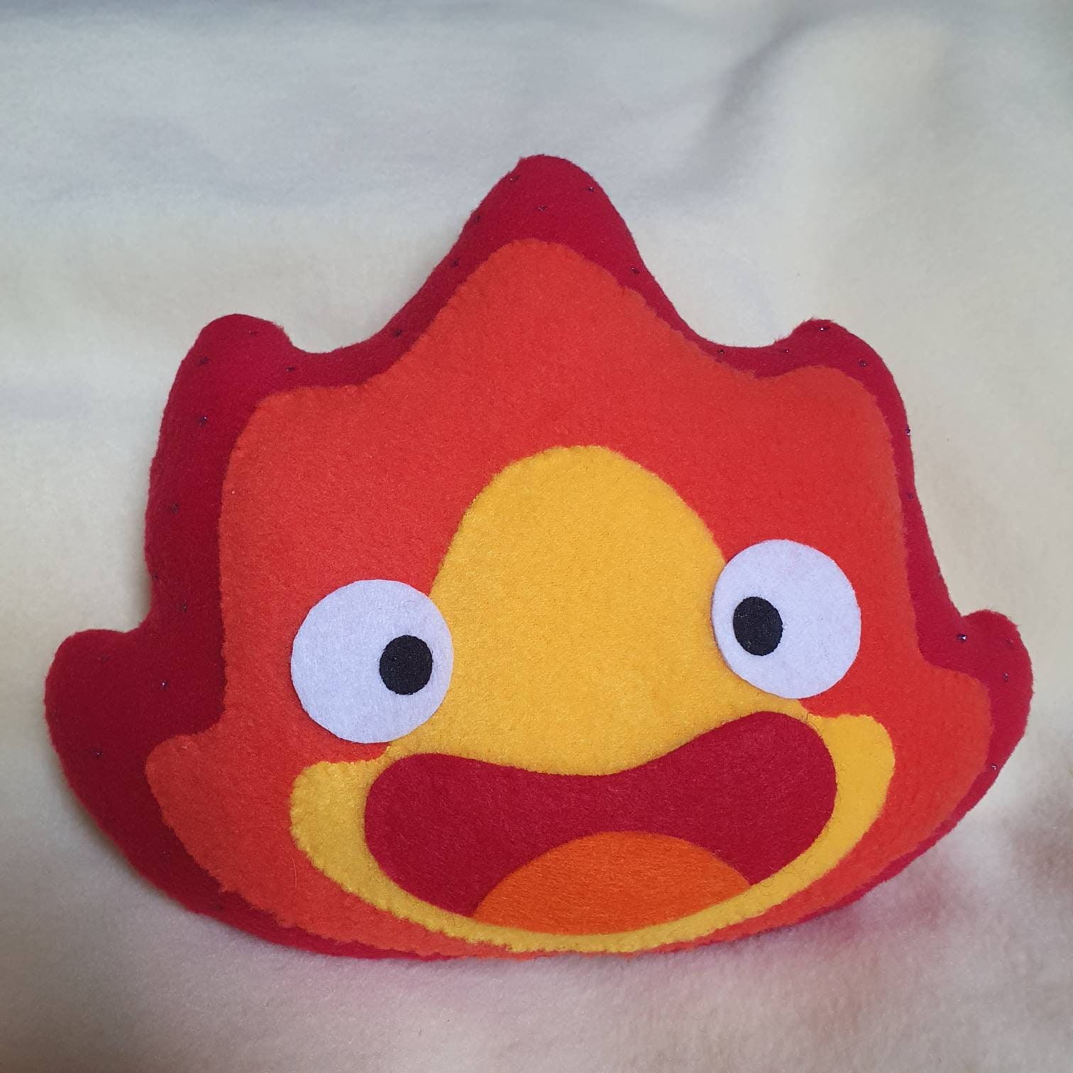 Calcifer Plush (MADE TO ORDER) - Etsy