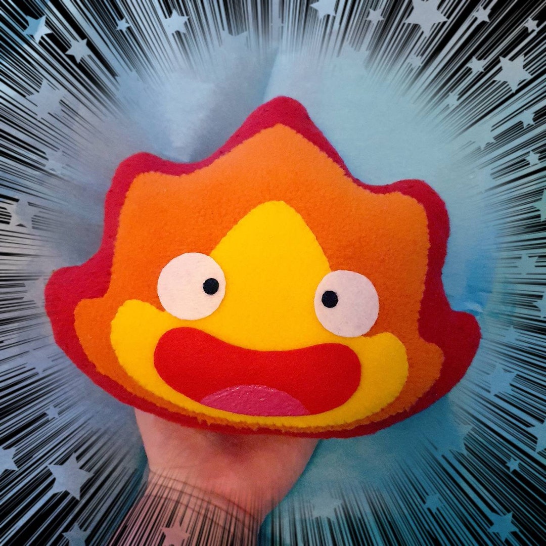 Calcifer Plush (MADE TO ORDER) - Etsy