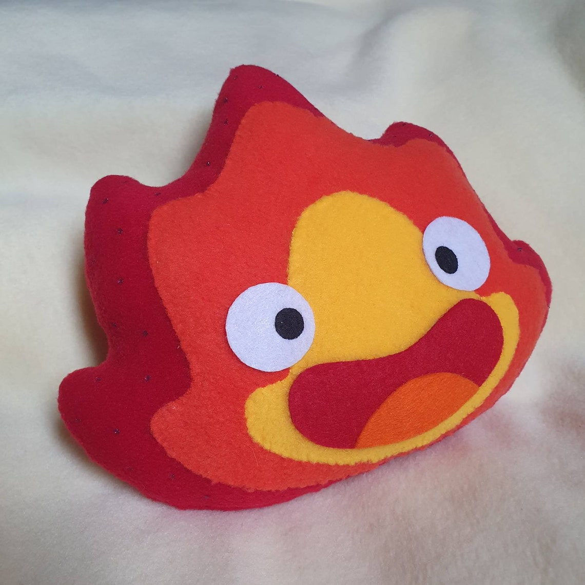 Calcifer Plush (MADE TO ORDER) - Etsy