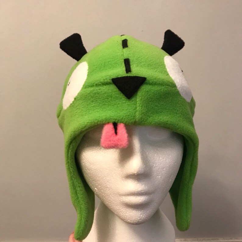 Gir Fleece Hat Invader Zim MADE TO ORDER - Etsy