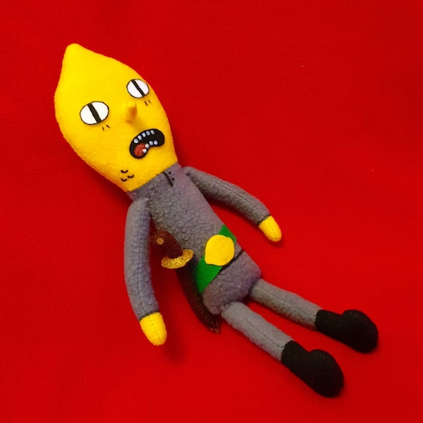 Lemongrab Plush - Etsy