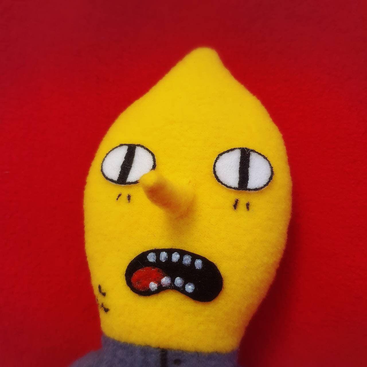 Earl of Lemongrab Plush (MADE TO ORDER) - Etsy UK
