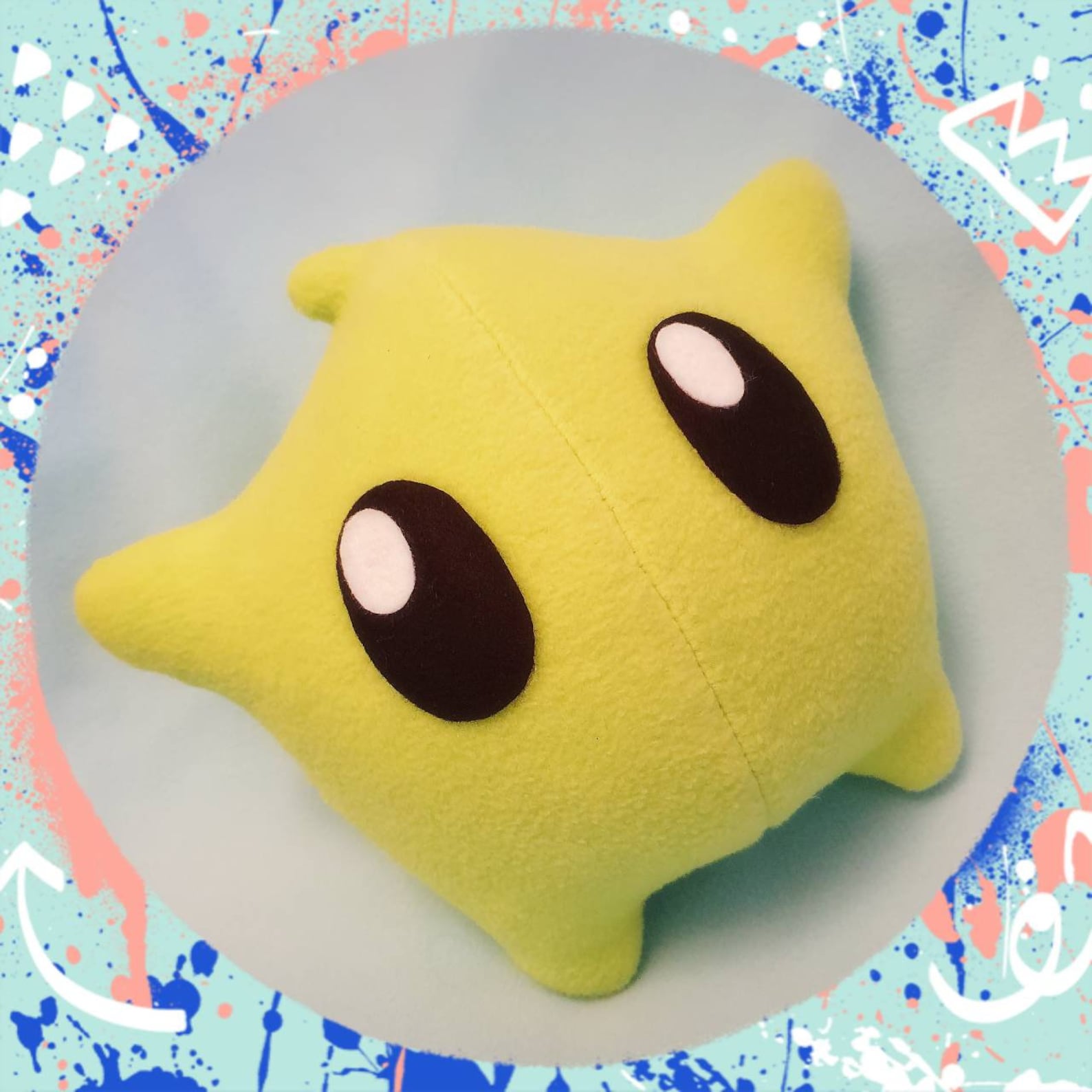 Super Mario Luma Plush (MADE TO ORDER) - Etsy UK