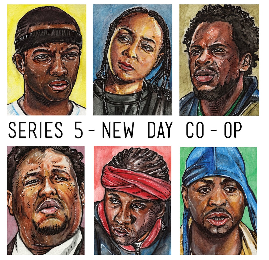 HBO the Wire Series Series 5 - New Day Co-op - Limited Edition Art ...