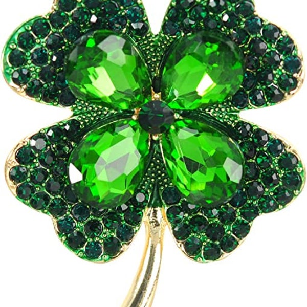 Clover Brooch - Etsy