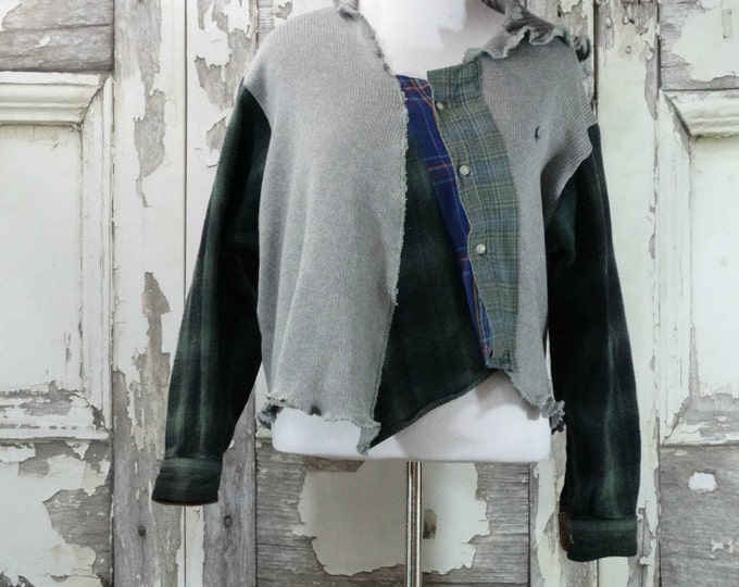 Artsy Clothing, Upcycled Sweater,eco Fashion,repurposed Reused,sweater ...