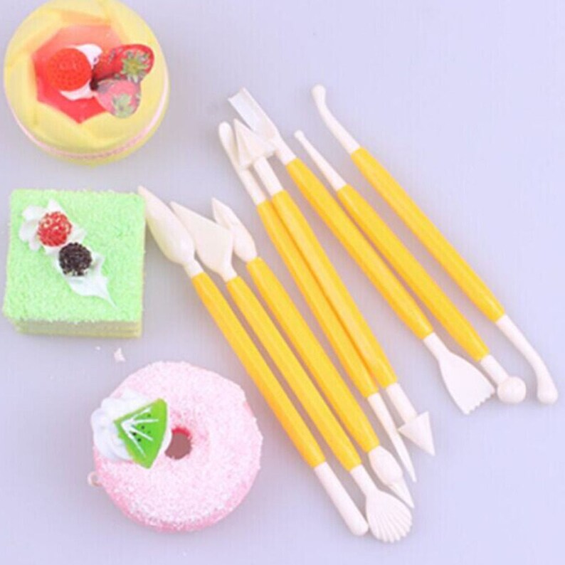 Cake Fondant Decorating Kit - Etsy UK