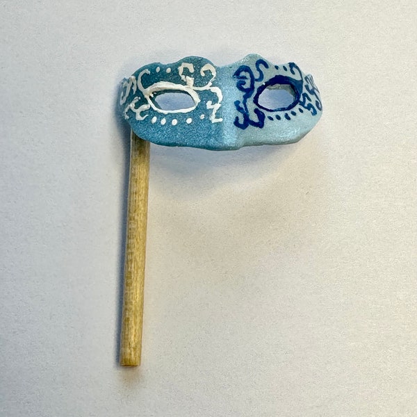 Masquerade Masks on a Stick - Etsy