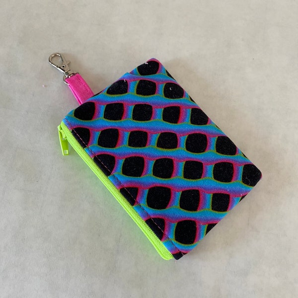 Neon Wallet - Etsy