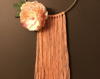 Macrame flower | Etsy