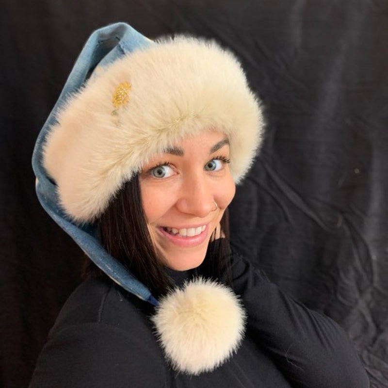 Denim Blue Hat - Etsy