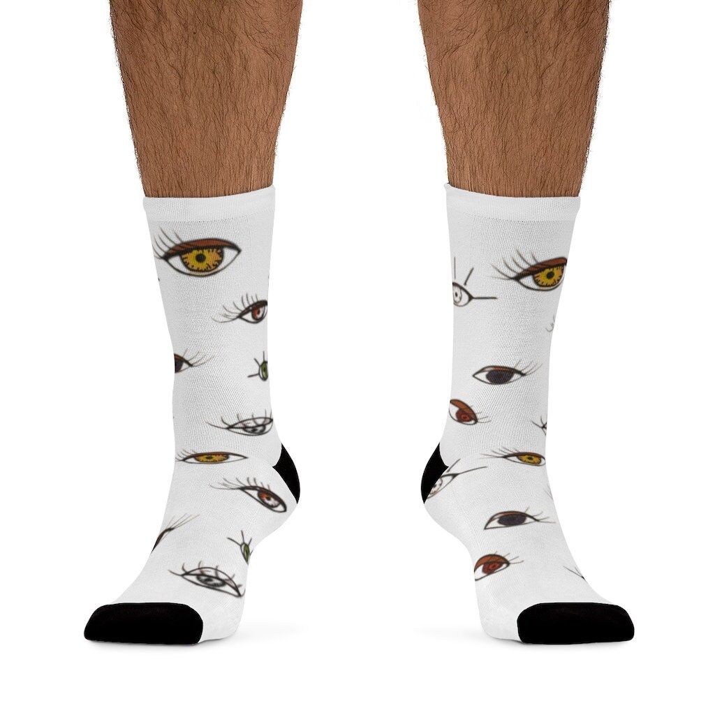 Evil Eye Socks - Etsy