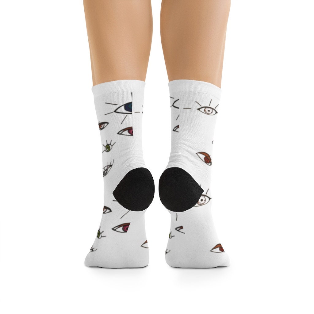 Evil Eye Socks - Etsy