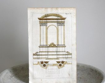 Antique architecture | Etsy