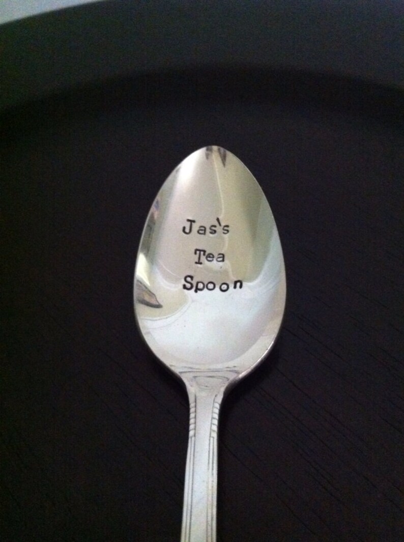 Custom Personalized Name Saying Spoon Repurposed Vintage | Etsy
