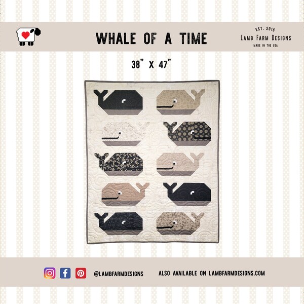 Whale Quilt - Etsy