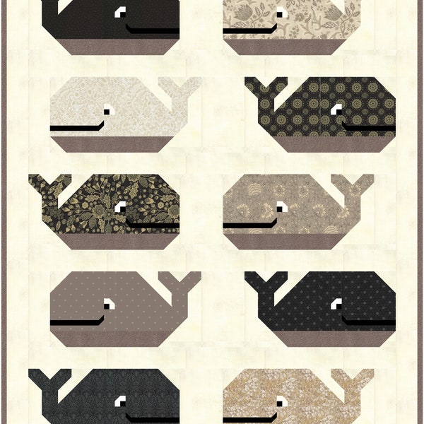 Whale Quilt - Etsy