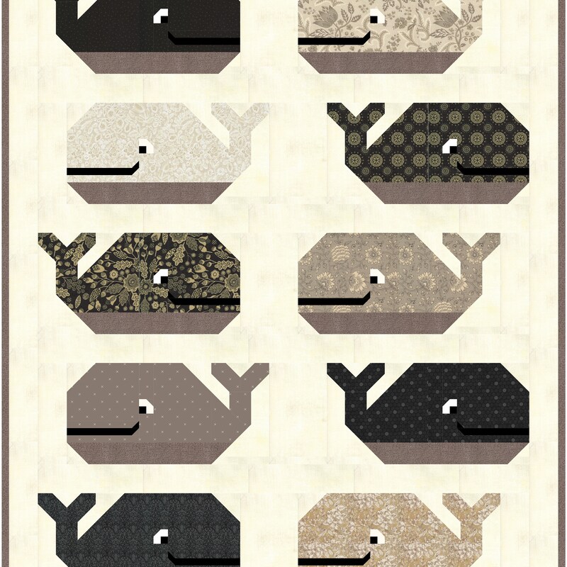 Whale Quilt - Etsy