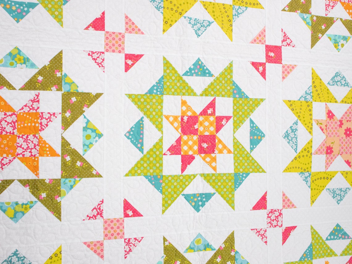 PDF Daydream Large Star Quilt Pattern - Etsy