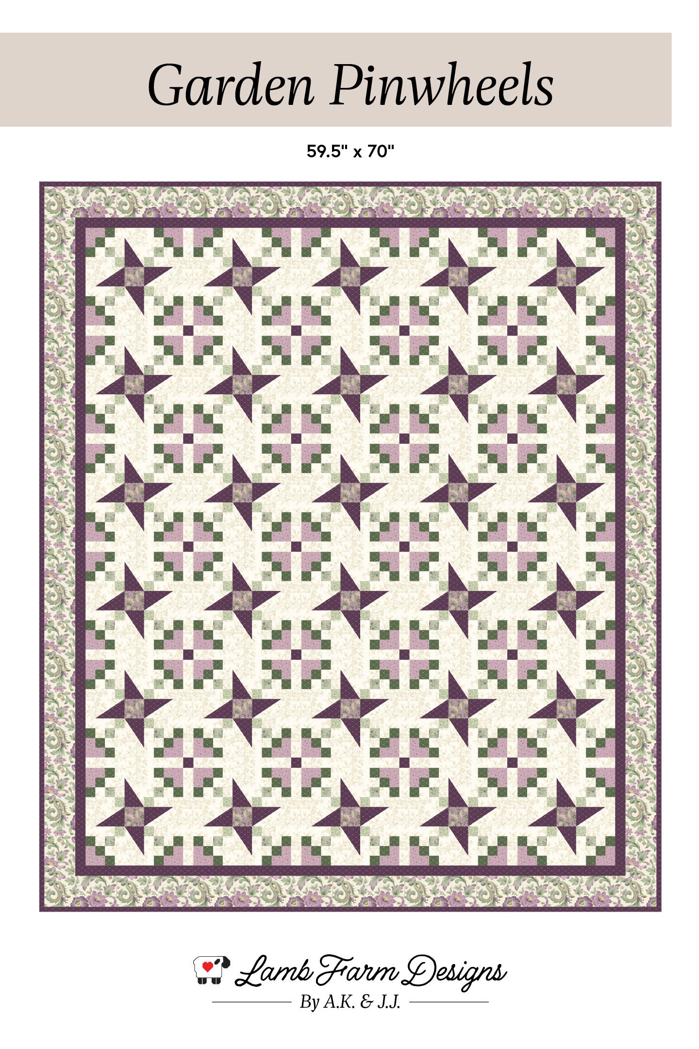 PDF Garden Pinwheels Quilt Pattern - Etsy