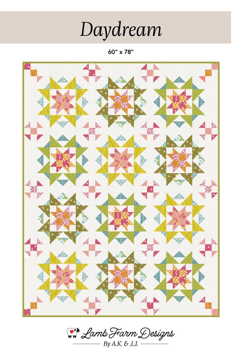 PDF Daydream Large Star Quilt Pattern - Etsy