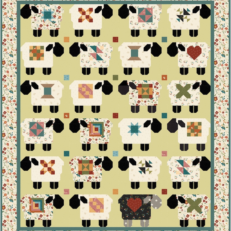 Sheep Quilt Pattern - Etsy