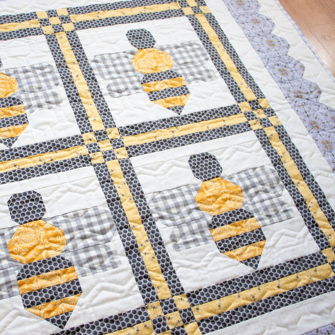 PDF Honey Bee Quilt Pattern - Etsy