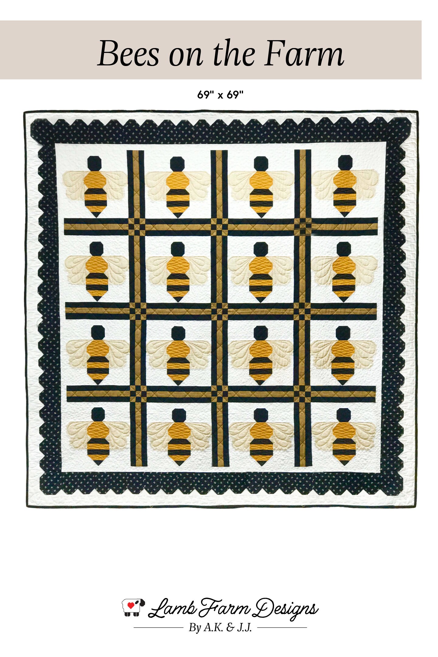 PDF Bees on the Farm Quilt Pattern - Etsy