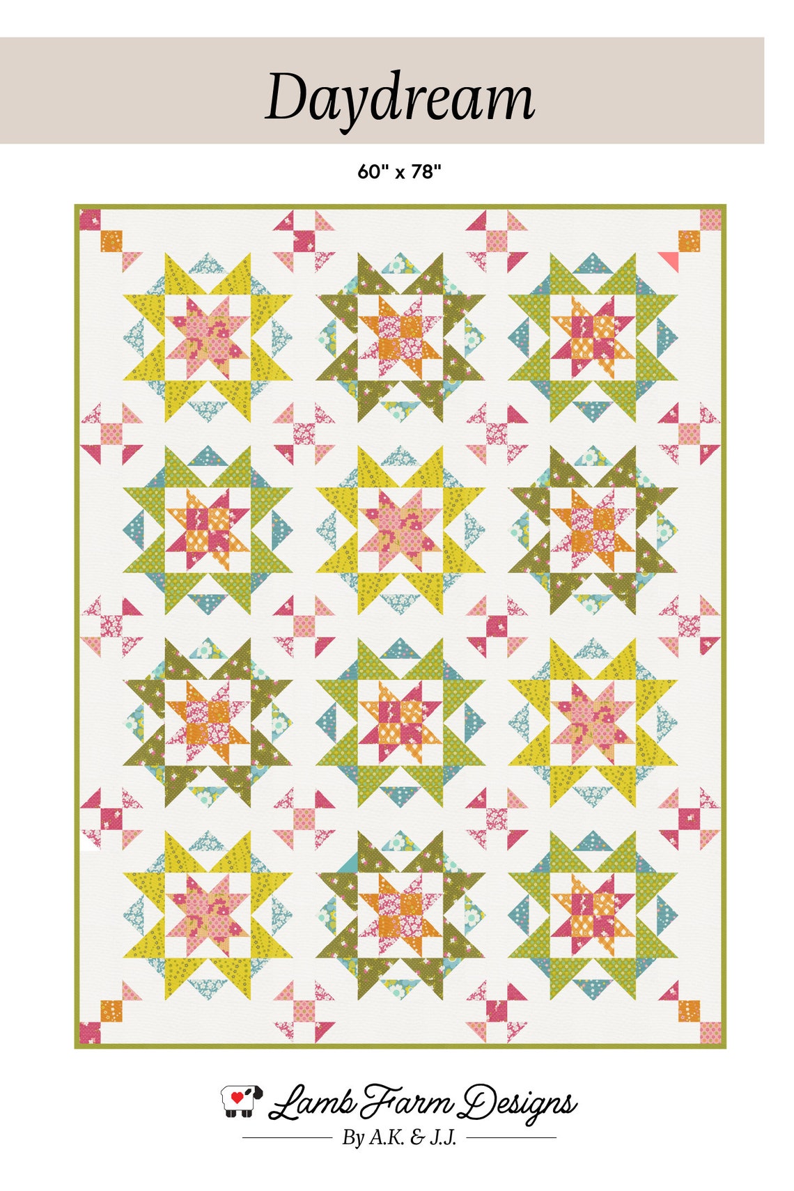 PDF Daydream Large Star Quilt Pattern - Etsy