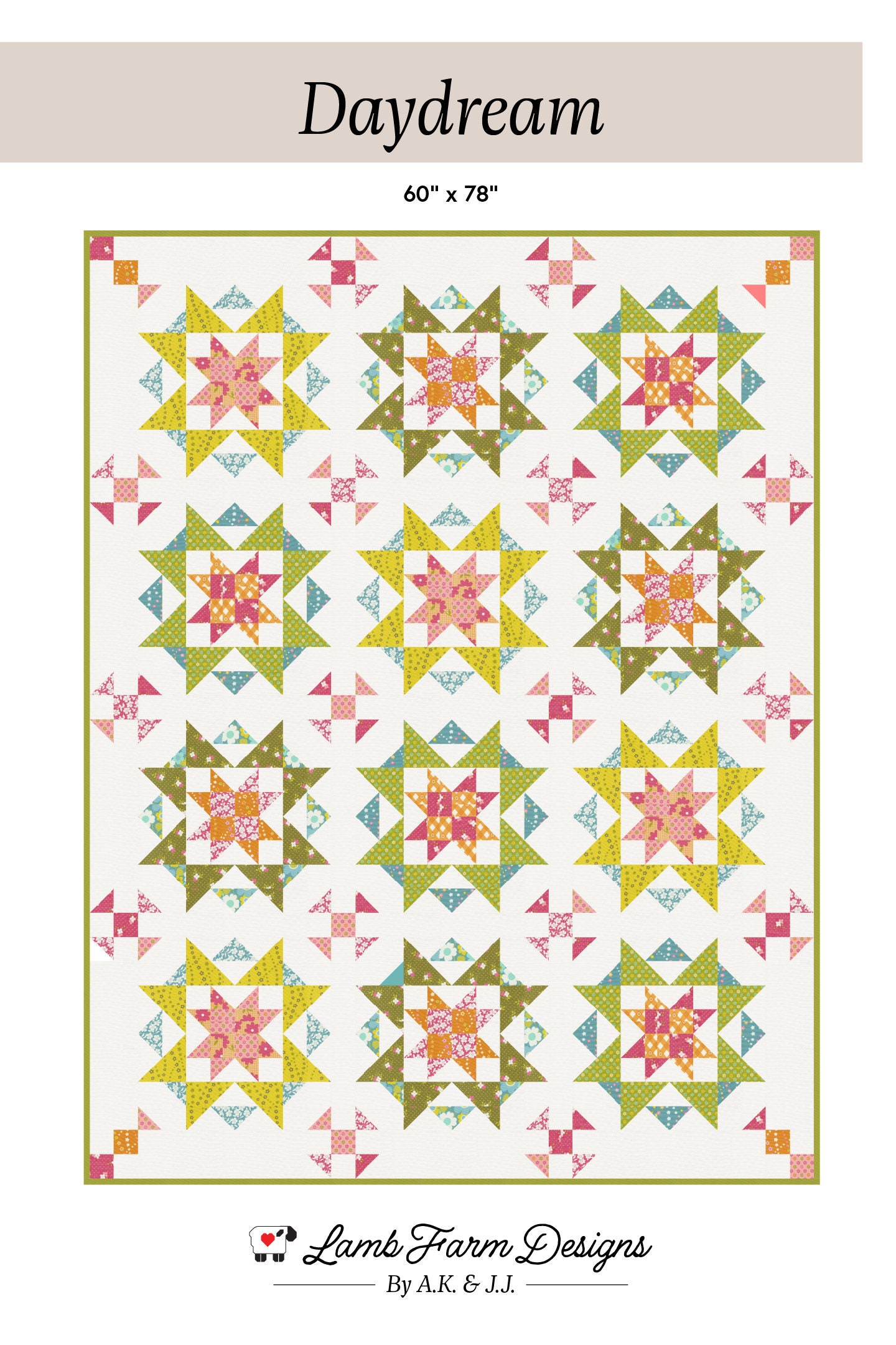 PDF Daydream Large Star Quilt Pattern - Etsy