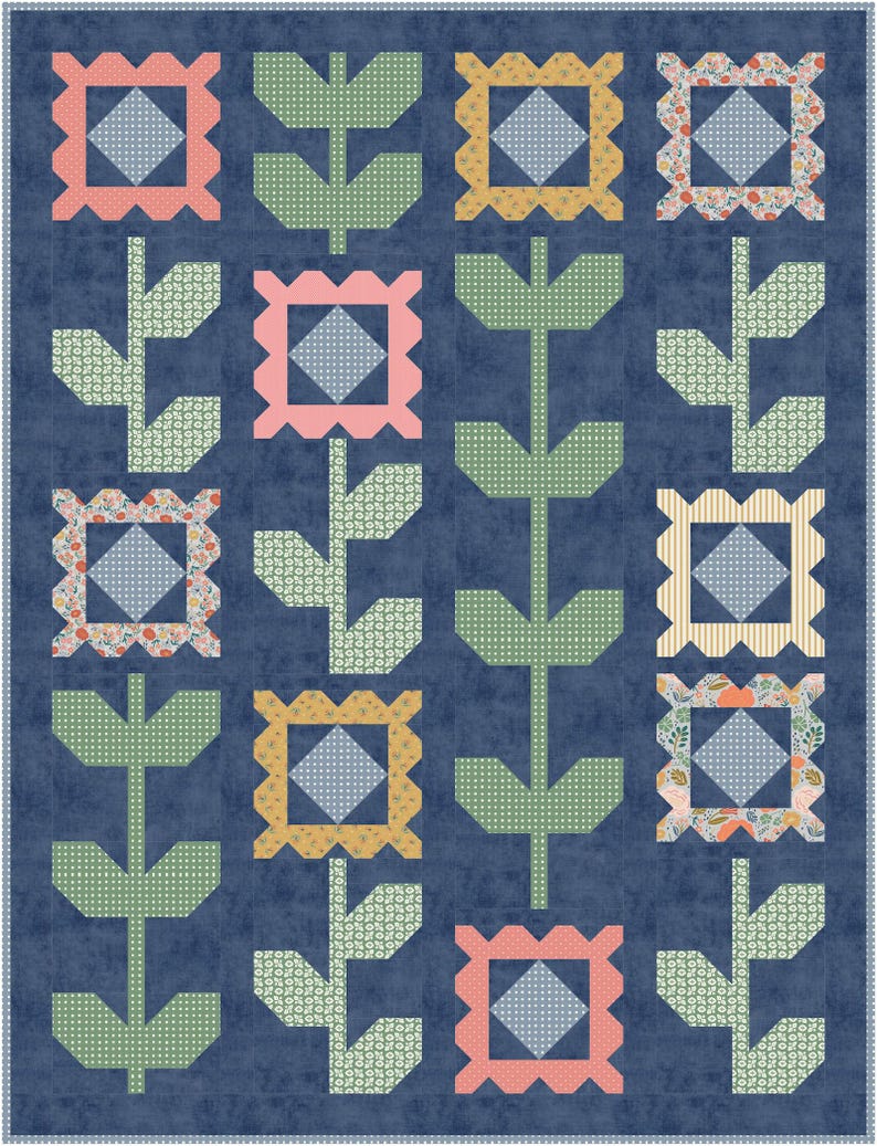 PDF Daisy Chain Quilt Pattern - Etsy