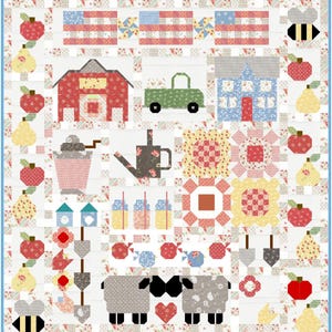Summer on the Farm Quilt Book Pattern - Etsy
