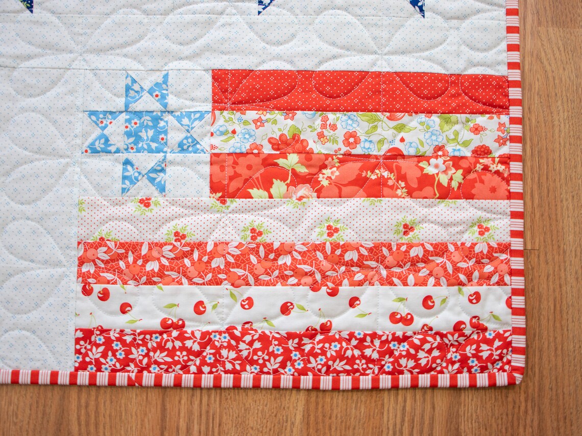 PDF Love, American Style Patriotic Quilt Pattern - Etsy