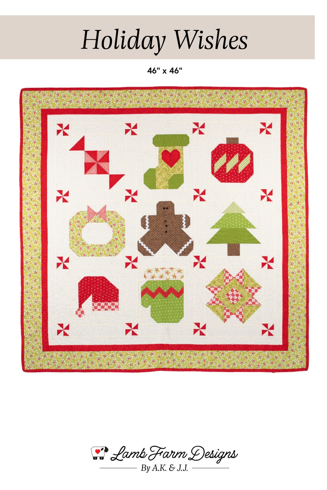 PDF Holiday Wishes Quilt Pattern Holiday Sampler Blocks - Etsy