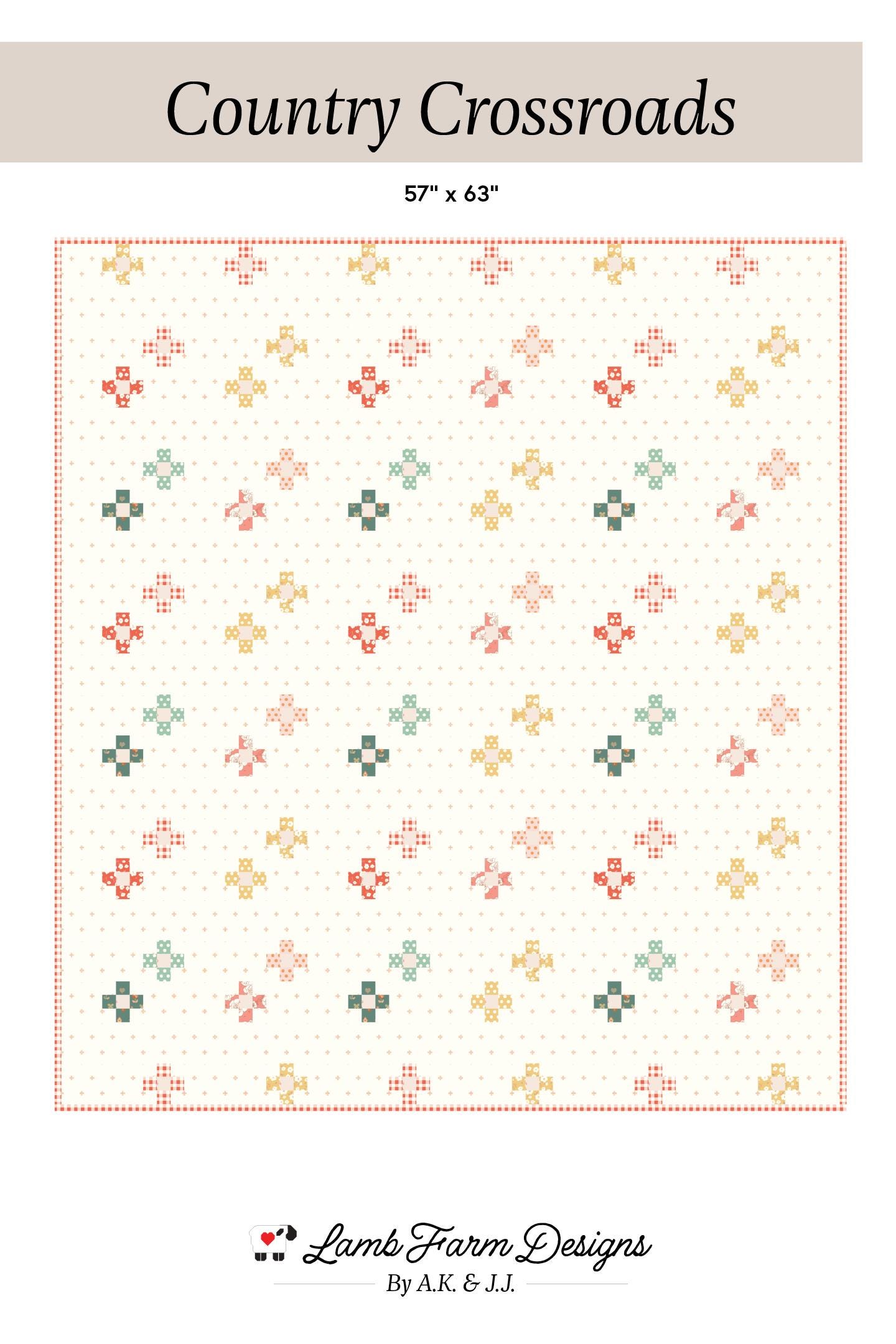 PDF Country Crossroads Quilt Pattern - Etsy