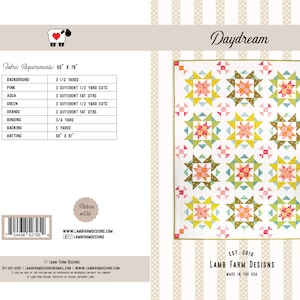 PDF Daydream Quilt Pattern - Etsy