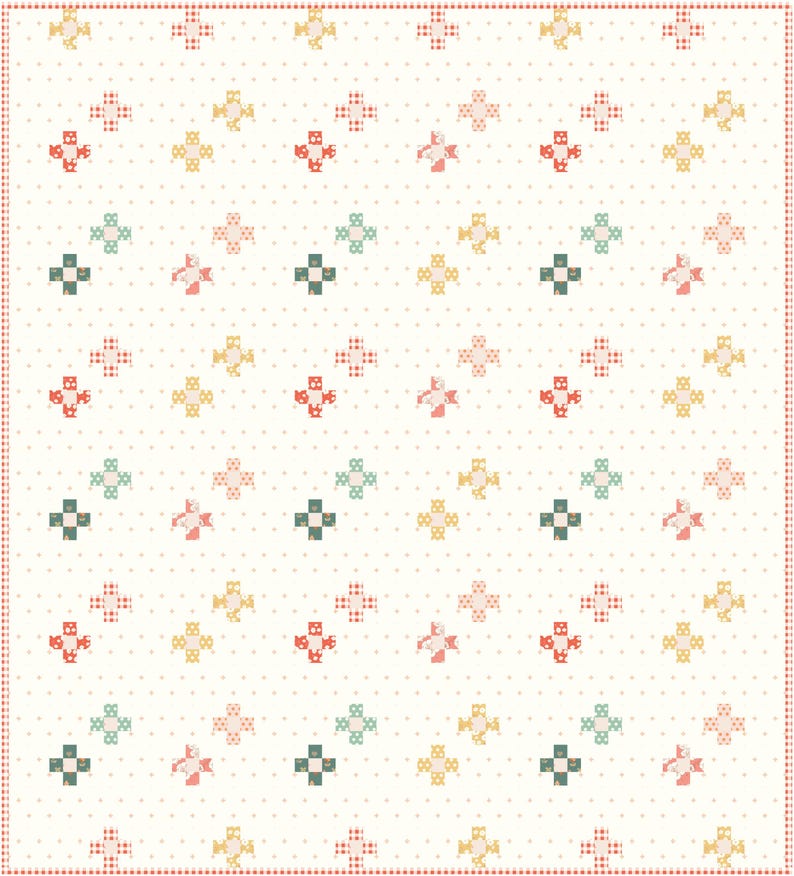 PDF Country Crossroads Quilt Pattern - Etsy