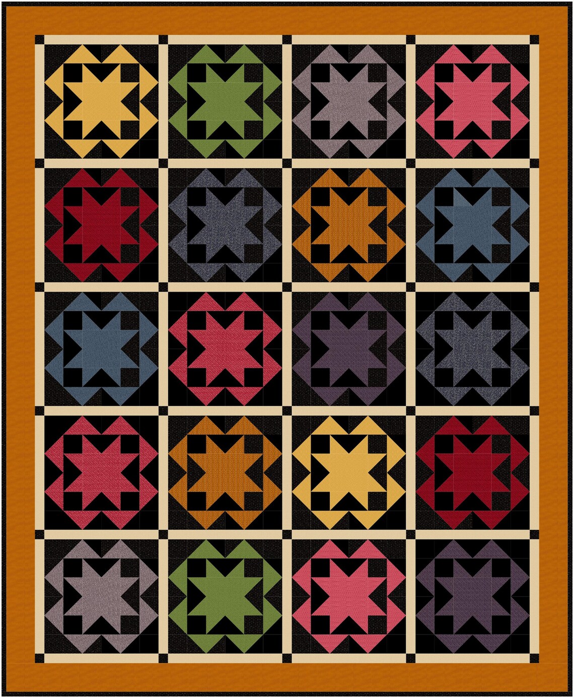 PDF Tic Tac Toe Quilt Pattern - Etsy