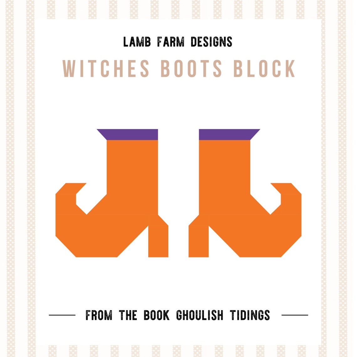 PDF Witches Boots Quilt Block Pattern - Etsy