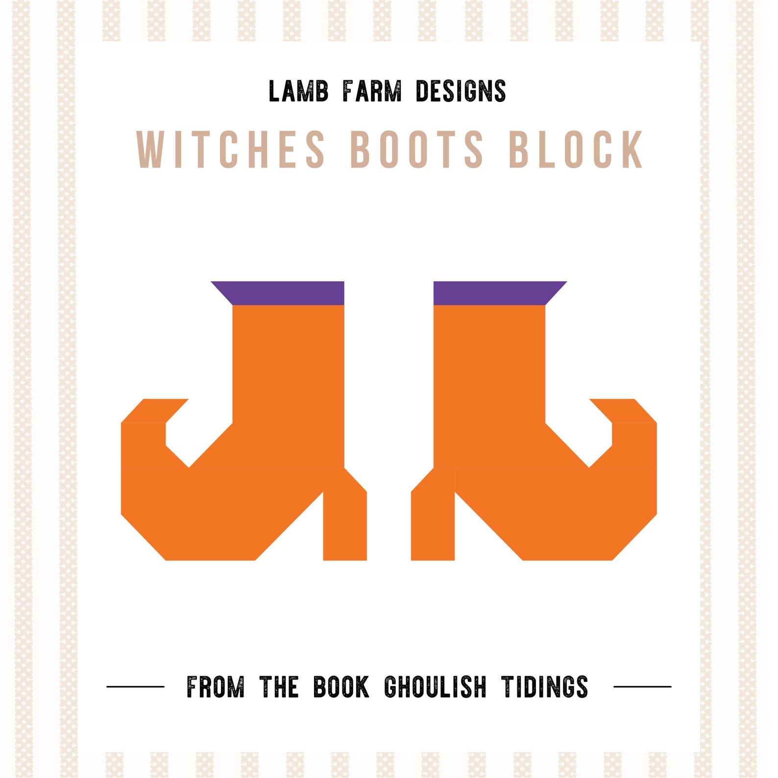 PDF Witches Boots Quilt Block Pattern - Etsy