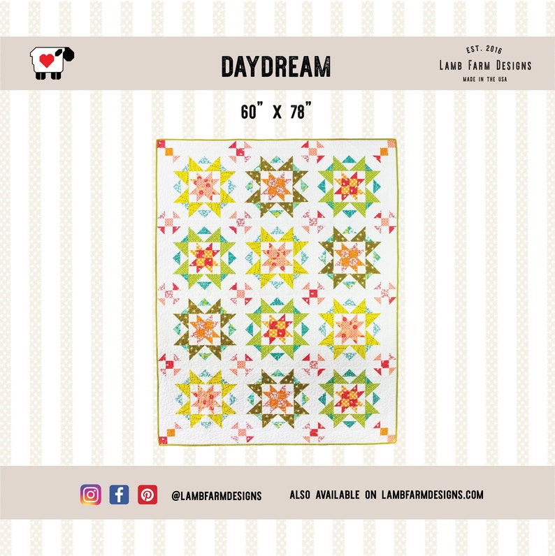 PDF Daydream Quilt Pattern - Etsy